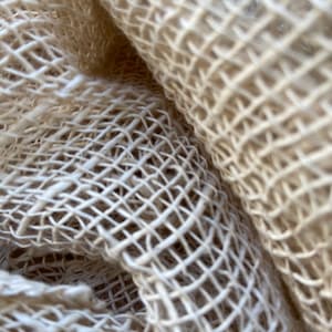 Organic All Natural Cotton Handwoven Scarf - Etsy