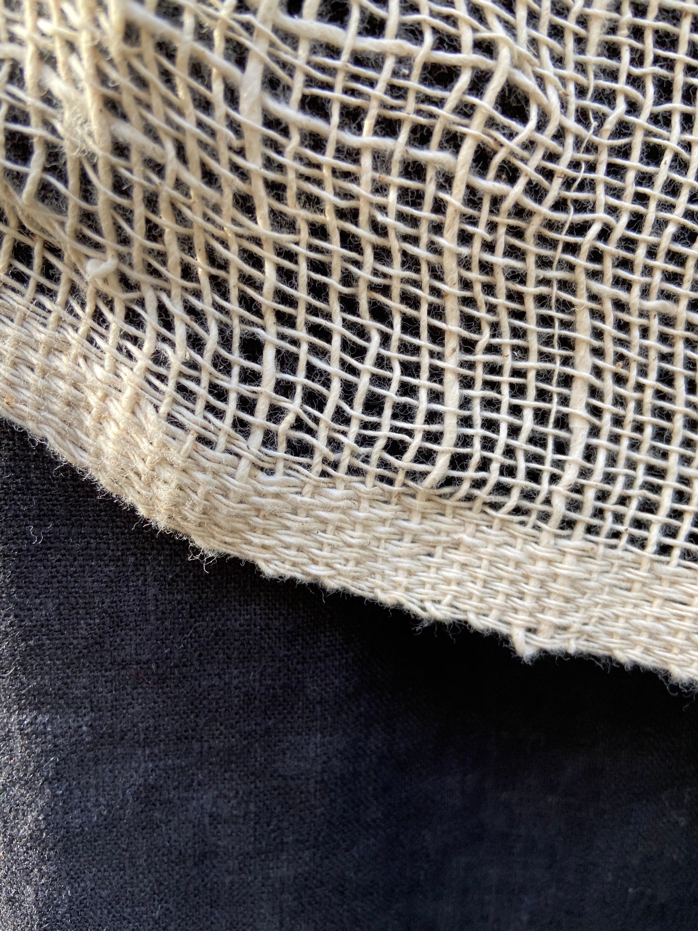 Organic All Natural Cotton Handwoven Scarf - Etsy
