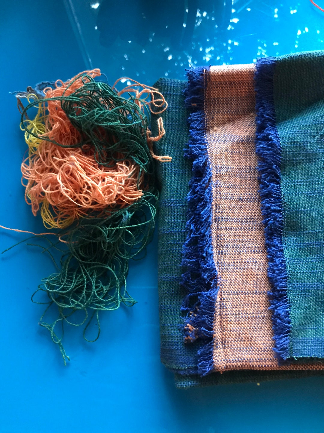 Handwoven Organic Cotton Multipurpose Cloth/ Large Sized Tea Towel - Etsy