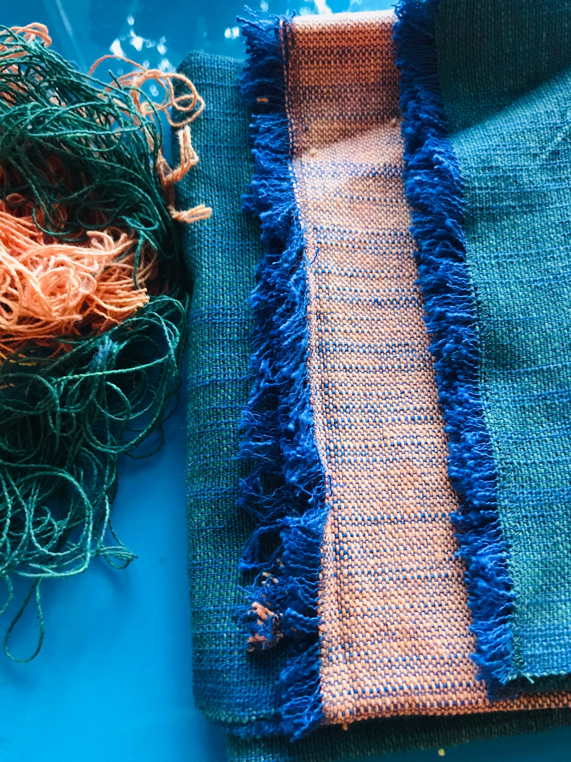 Handwoven Organic Cotton Multipurpose Cloth/ Large Sized Tea | Etsy