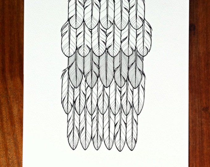 Original Drawing MADE TO ORDER 'flapper' Layers - Etsy