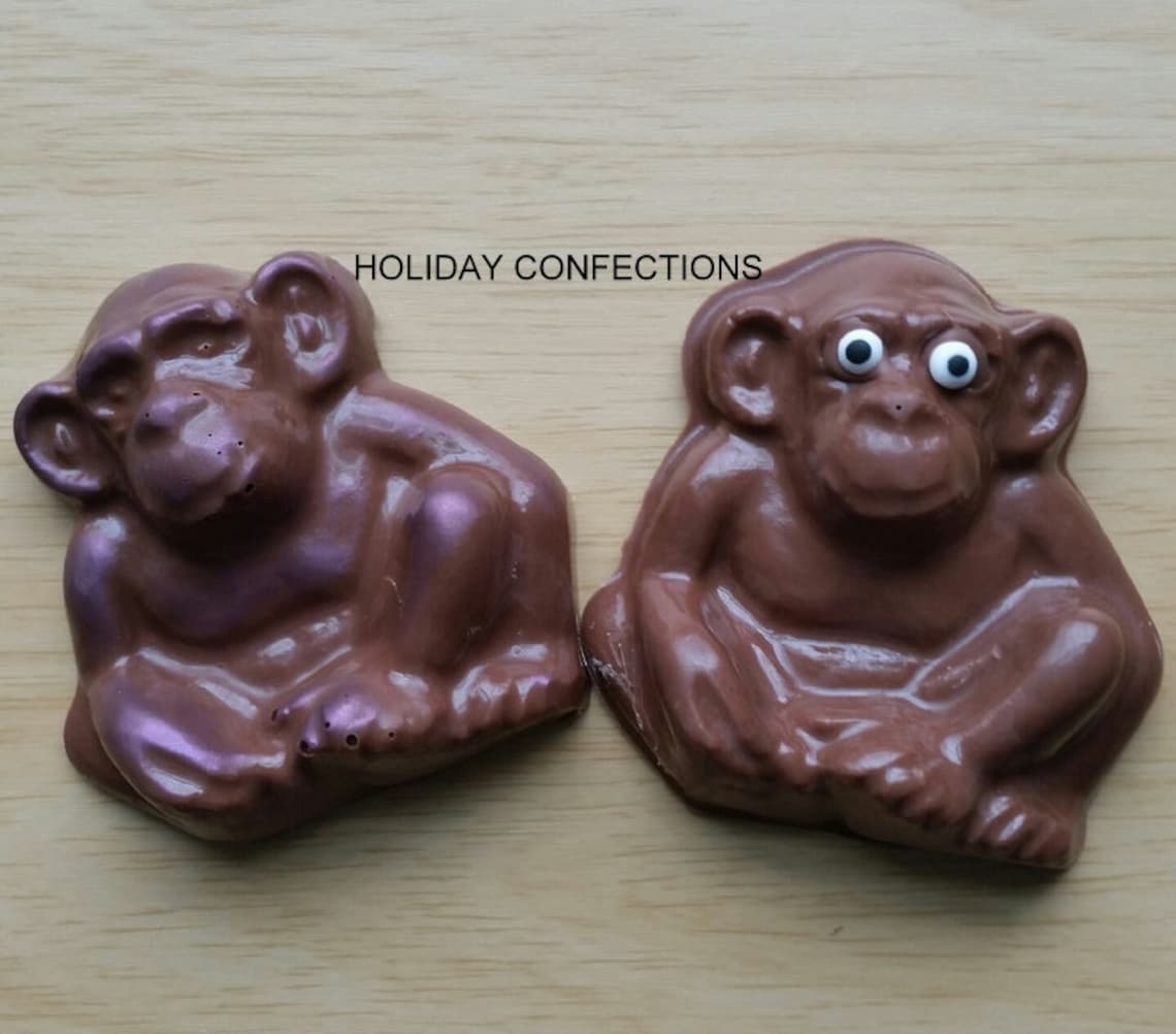 Chocolate Monkey Favors | Etsy