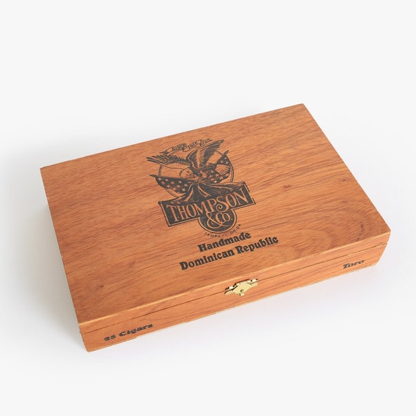Thompson Cigar Box - Etsy