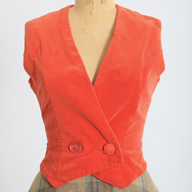 1960s Vest - Etsy