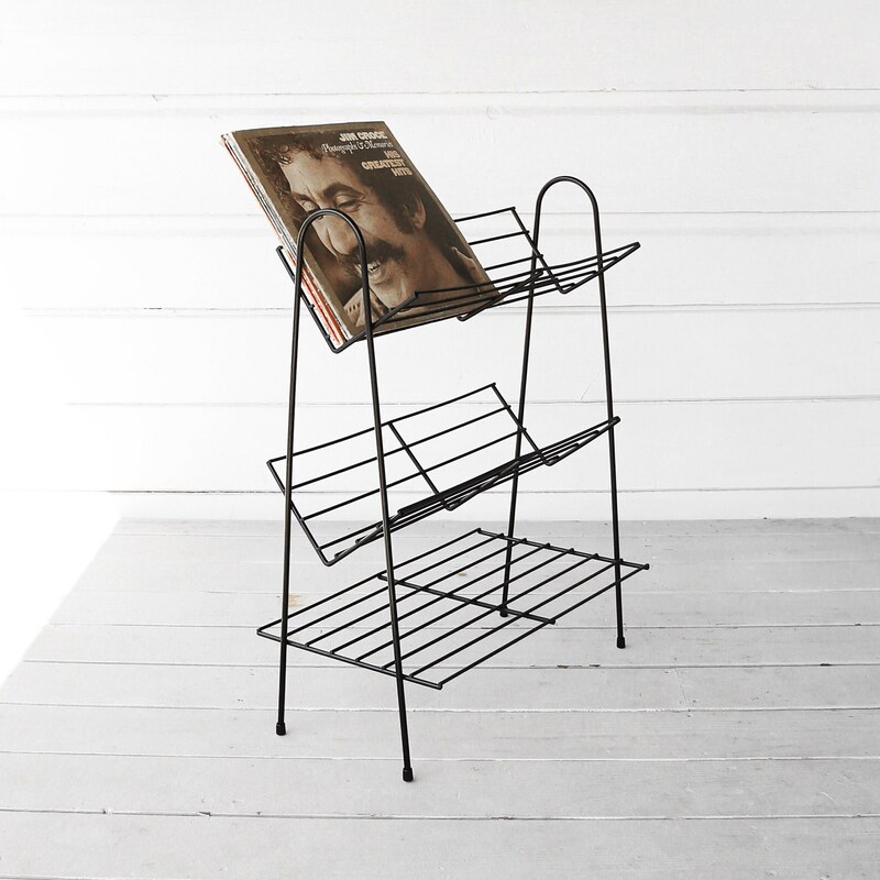 Wire Record Rack - Etsy