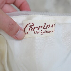 Corrine Wedding Dress | Vintage 50s Floral Lace Tiered Wedding Dress ...