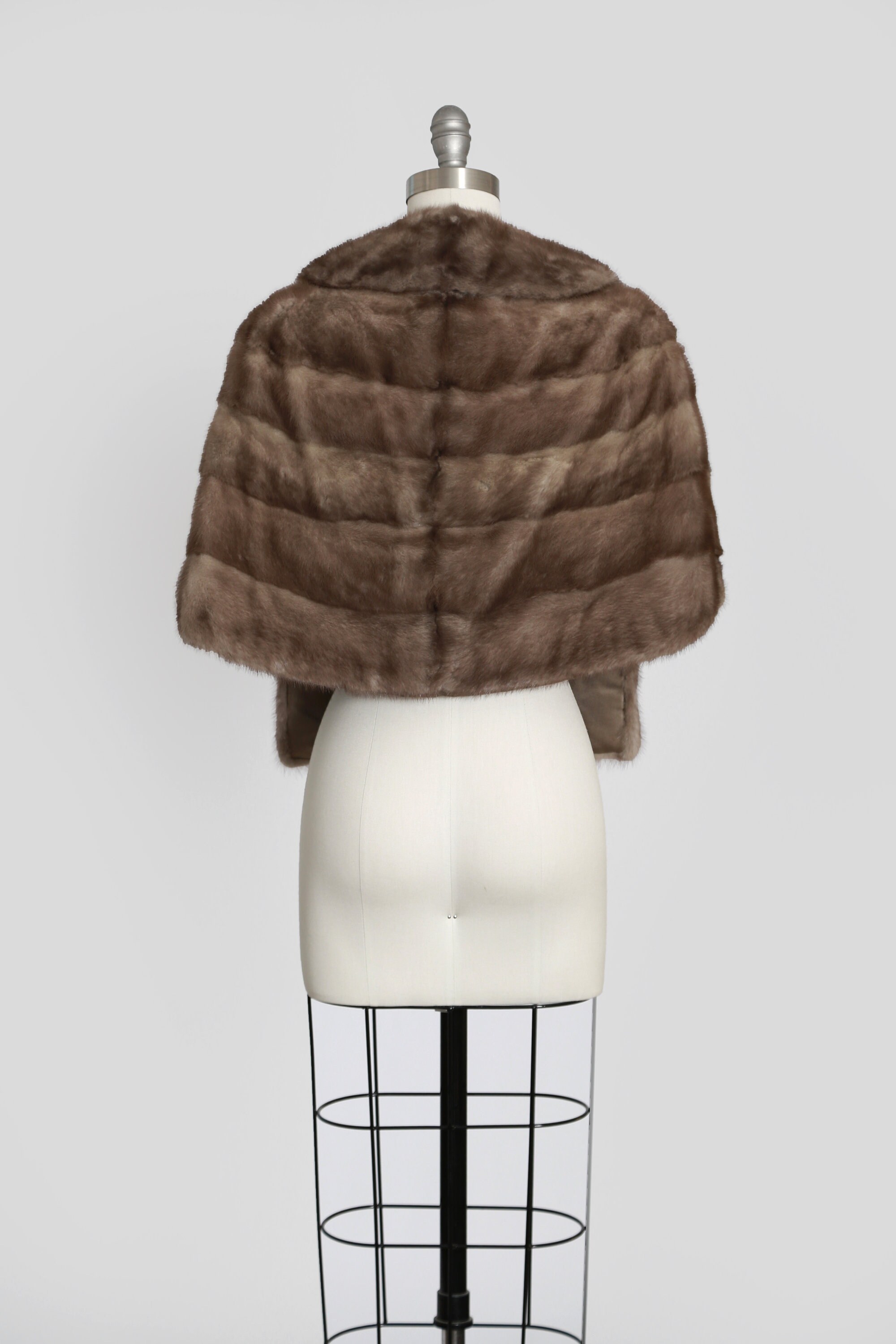 Vintage 50s Silver Mink Fur Stole 1950s Lloyd's Mink - Etsy