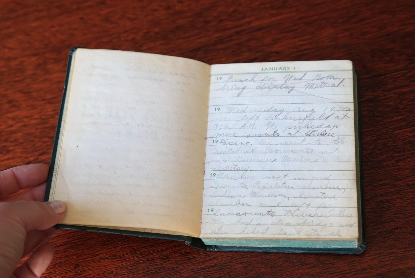 Antique Vintage 1930s the Five Year Diary | Personal Diary Book - Etsy