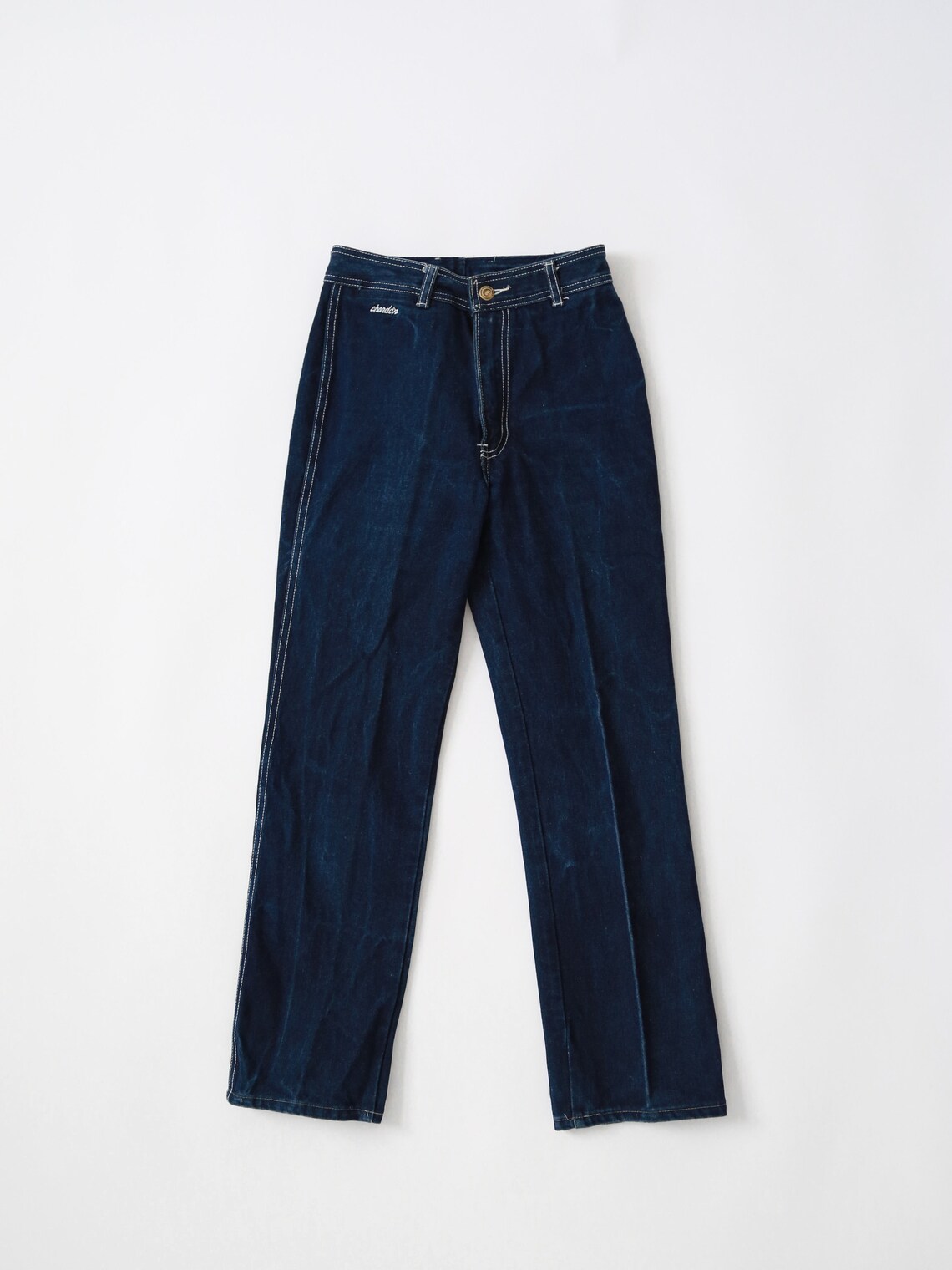 70s French Jeans Vintage 70s Chardon French Jeans Dark - Etsy