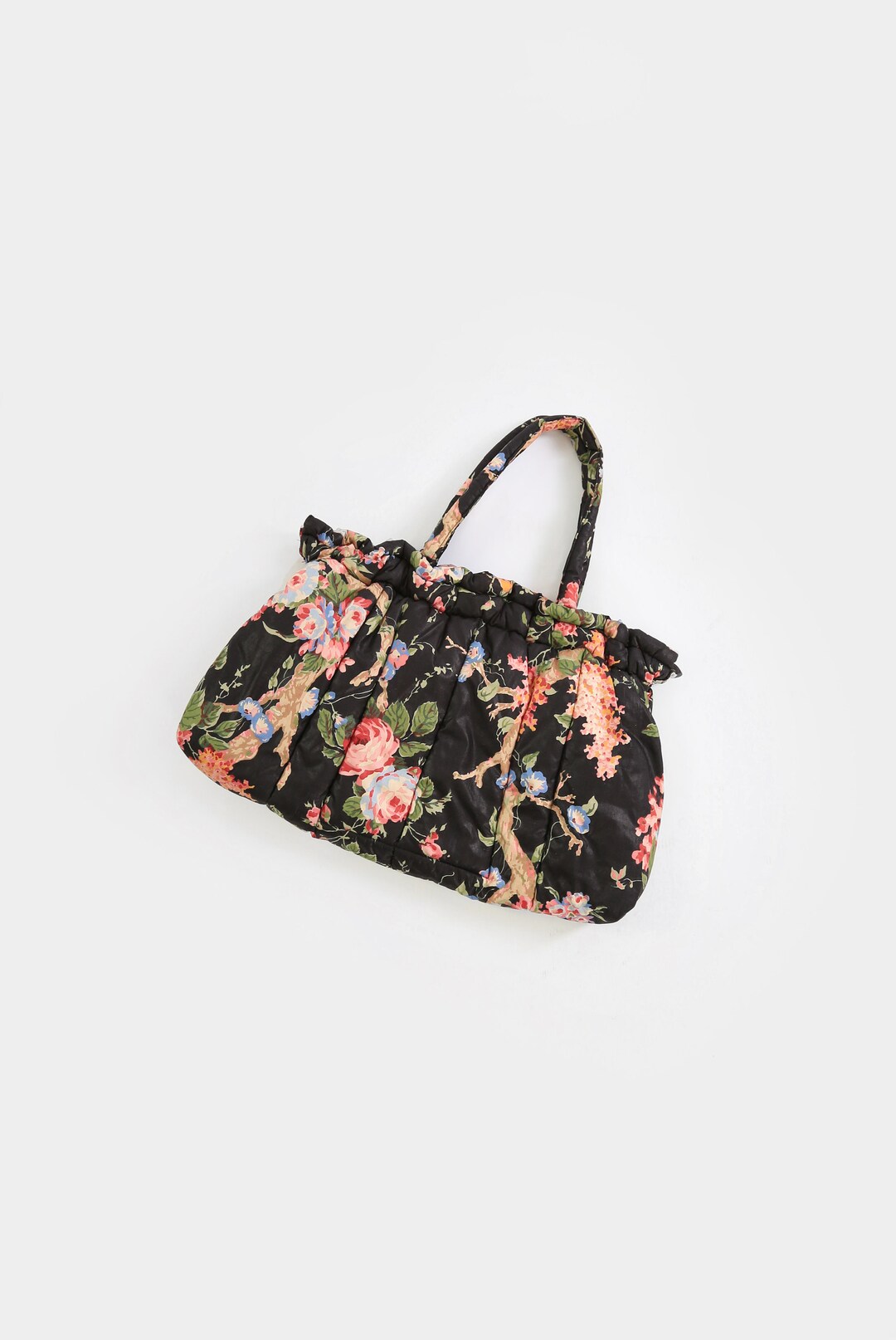 Vintage 90s Oversized Floral Puff Weekender Purse Bag - Etsy