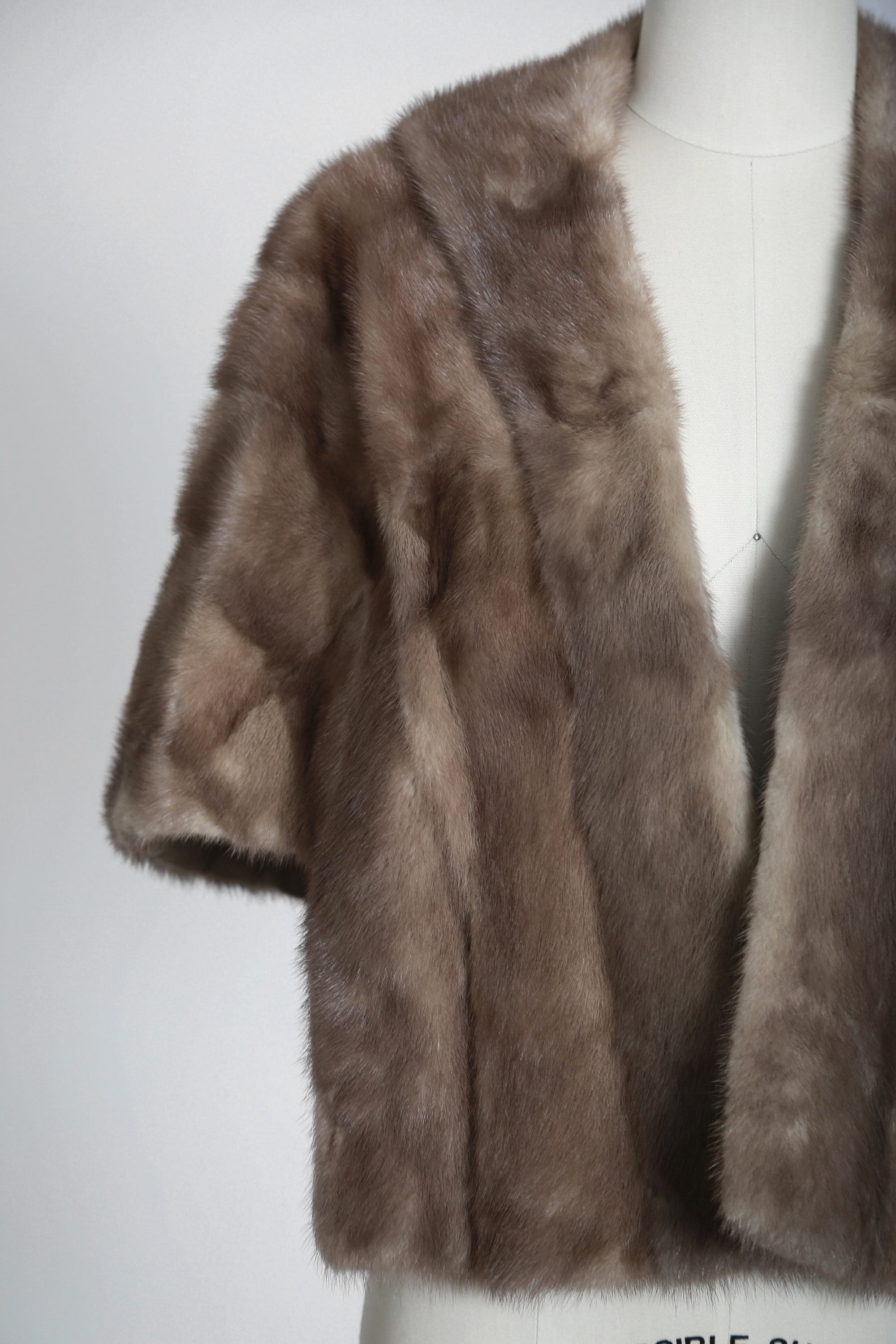 Vintage 50s Silver Mink Fur Stole 1950s Lloyd's Mink - Etsy