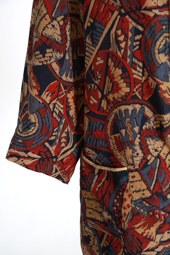 Antique Vintage 1920s silk jacket - Gem