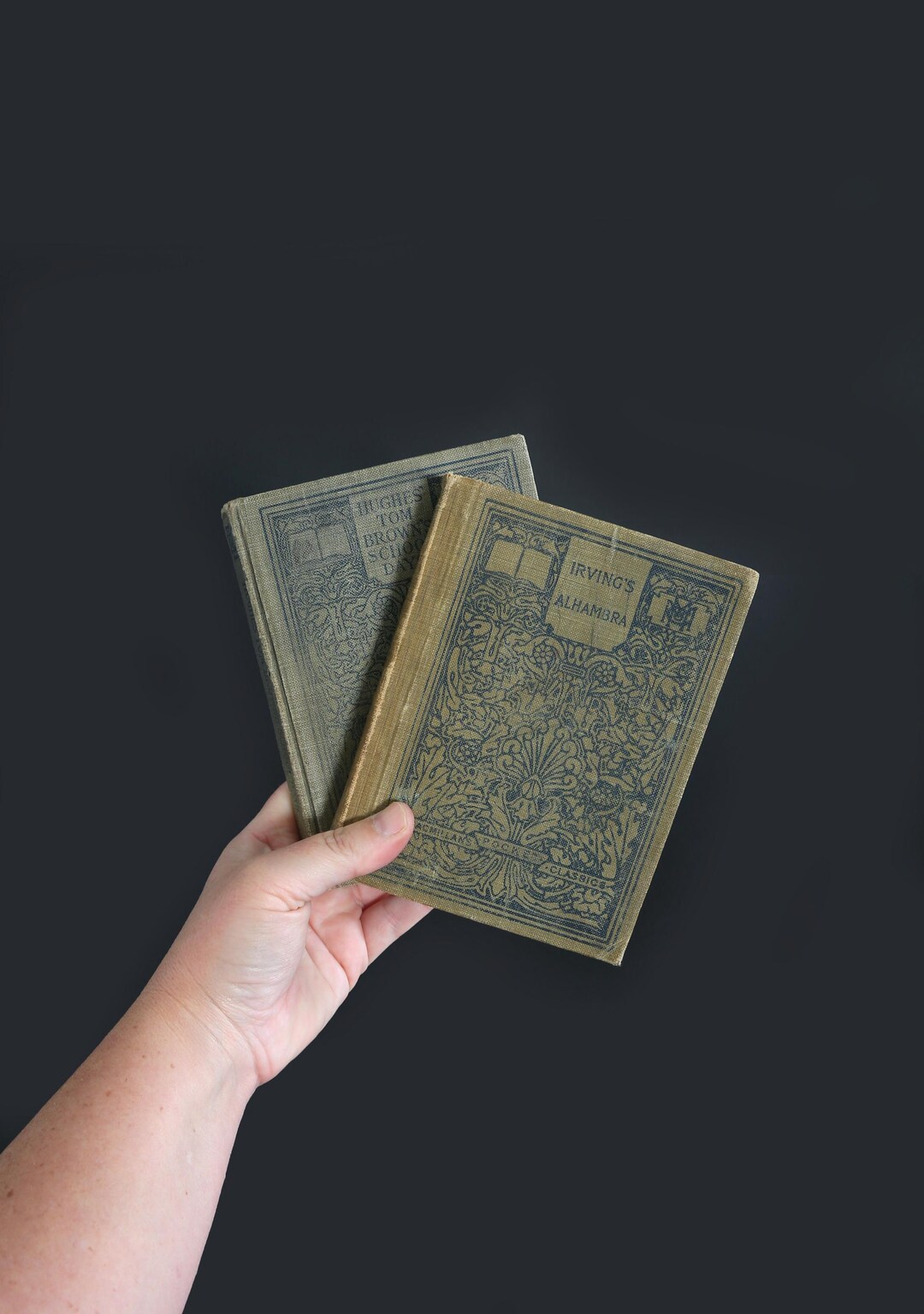 Antique 1900s Macmillan Pocket Classics Books | Hughe's Tom Brown's ...