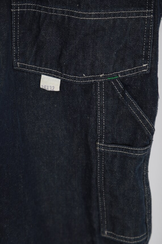 Vintage 70s Rugged K Kmart deadstock bib overalls 36x… - Gem