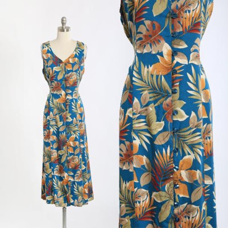 Rayon Summer Dress - Etsy