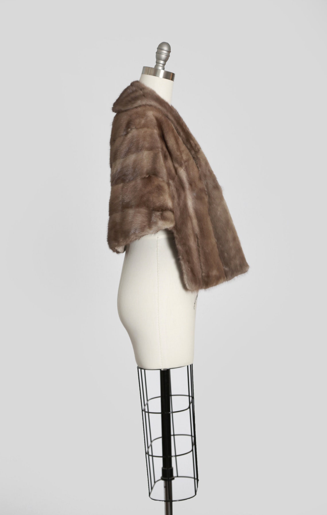 Vintage 50s Silver Mink Fur Stole 1950s Lloyd's Mink - Etsy