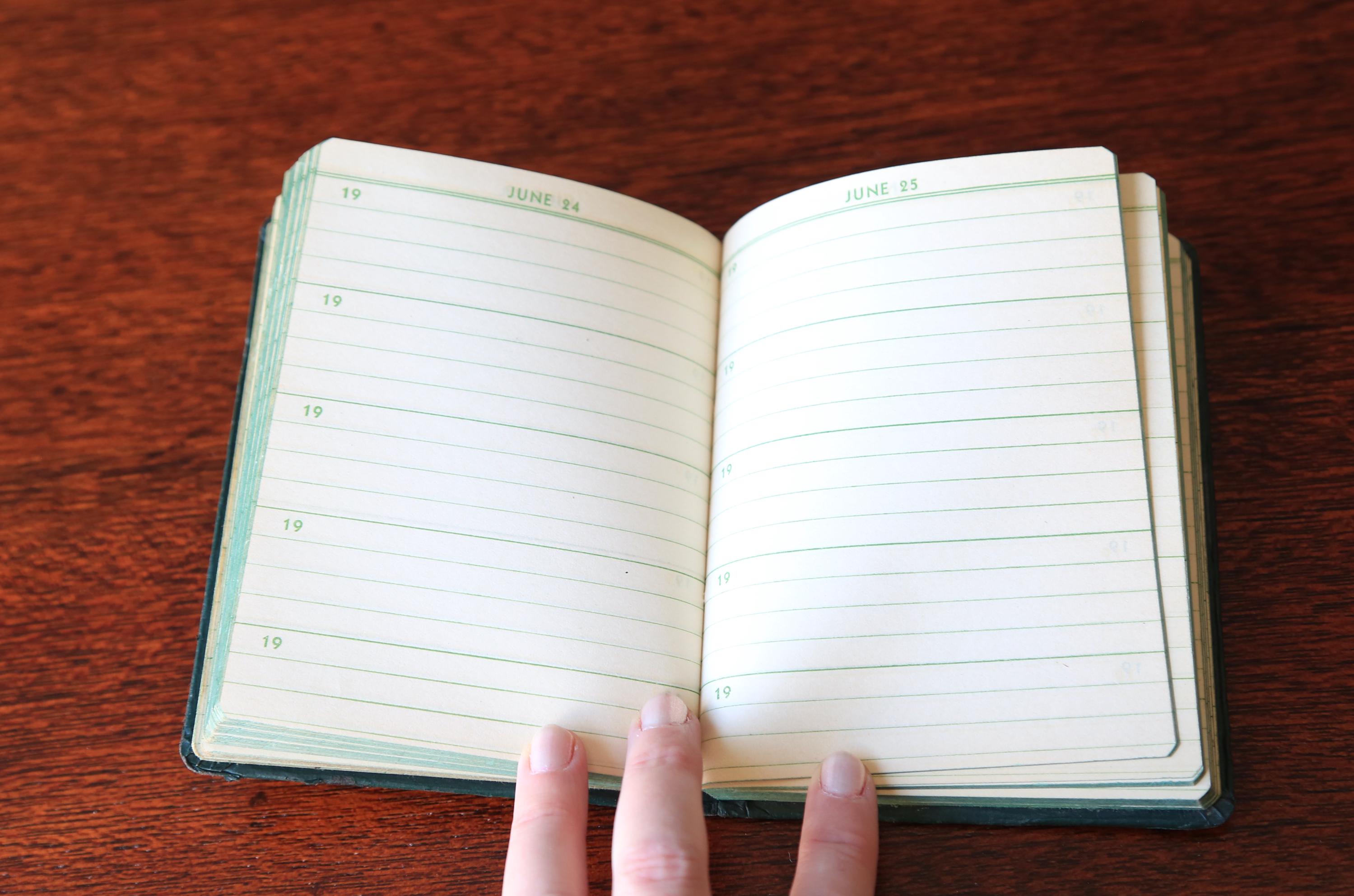 Antique Vintage 1930s the Five Year Diary | Personal Diary Book - Etsy