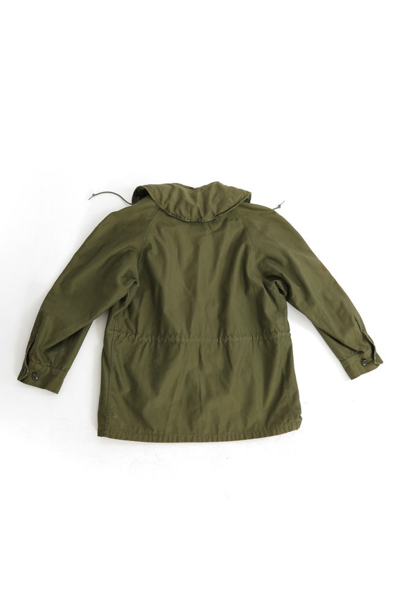 Vietnam Era M 65 Military issue US Army green hooded … - Gem