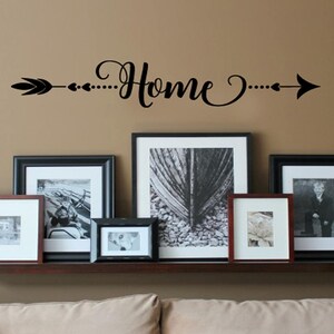 Wall Art Decal Home Decor Wall Decal Arrow Wall Decals | Etsy