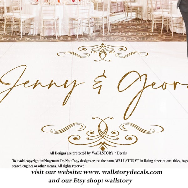 Custom Dance Floor Logo - Etsy