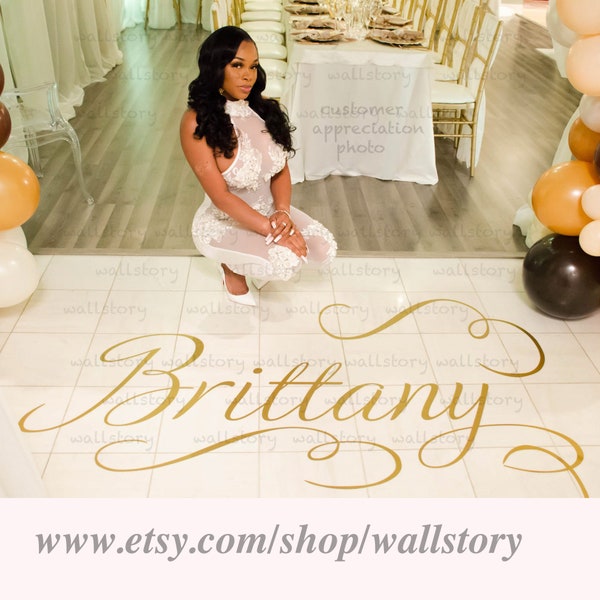 50th Birthday Floor Decal - Etsy