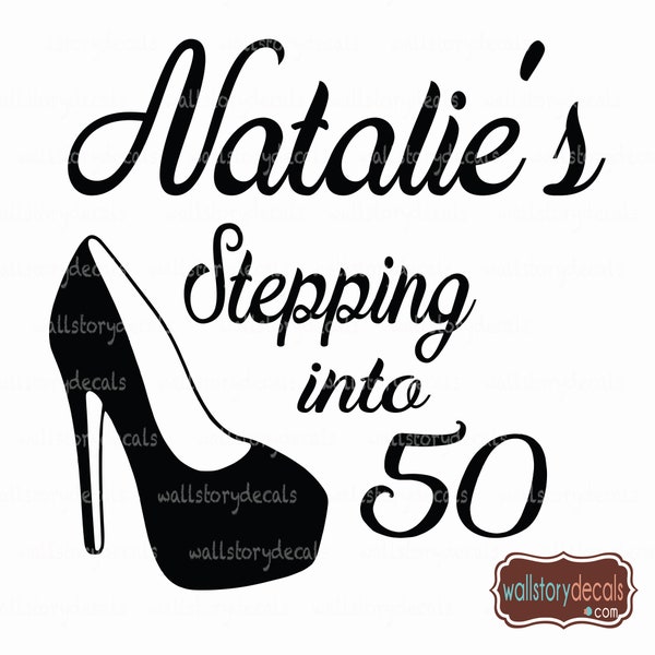 Floor Decals for 50th Birthday - Etsy