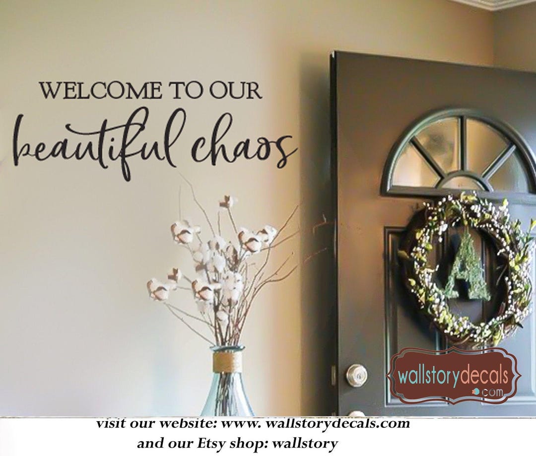 Wall Art Decal Wall Decals Wall Stickers Wall Family Chaos Decal Vinyl ...