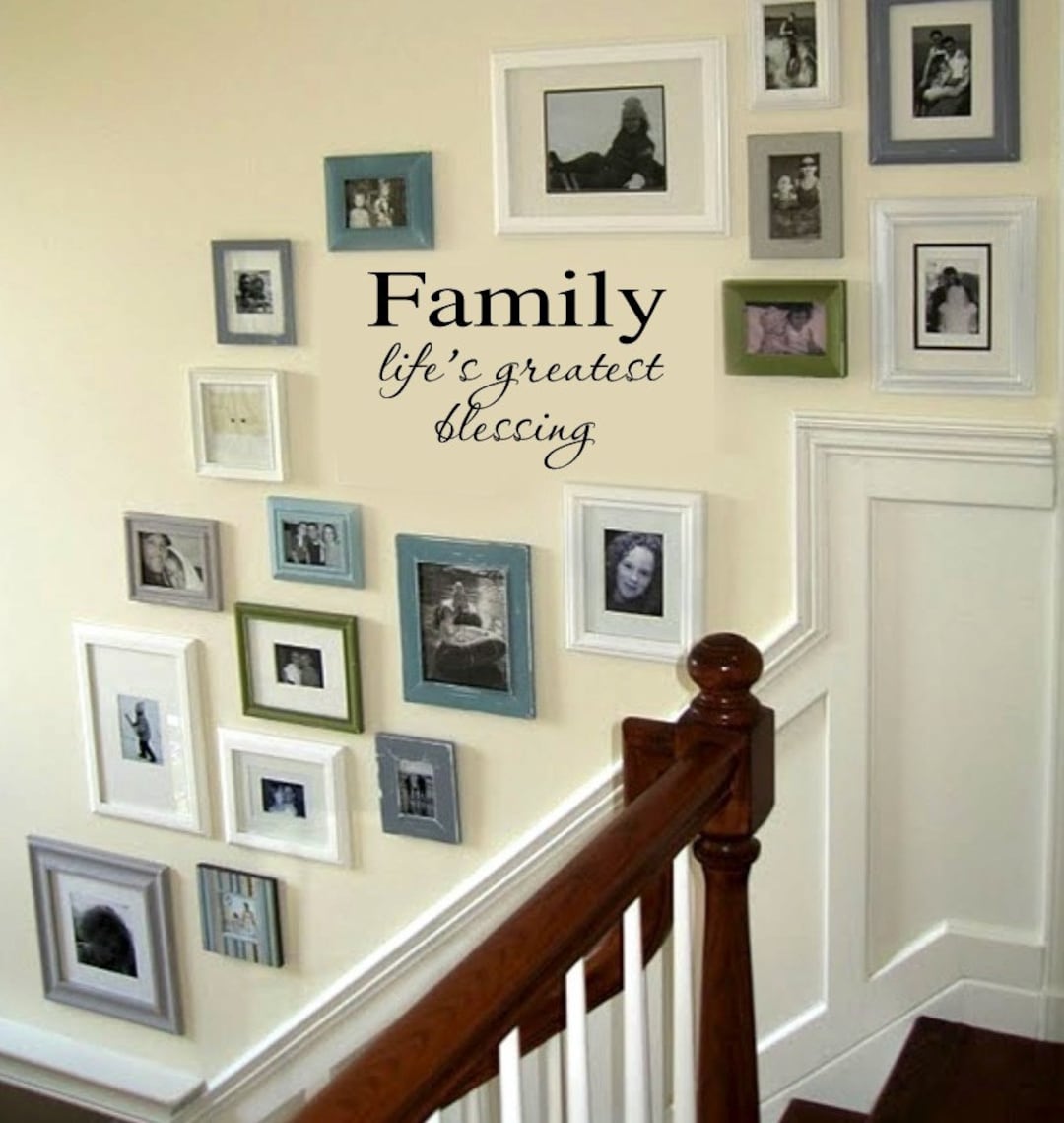 Living Room FAMILY Wall Art Decor Decal Sign Making - Life's Greatest ...