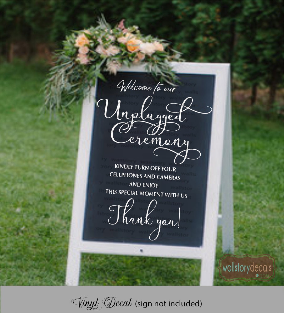Custom Welcome Wedding Sign Decor Decal Gifts| DIY Wedding Signs Making ...