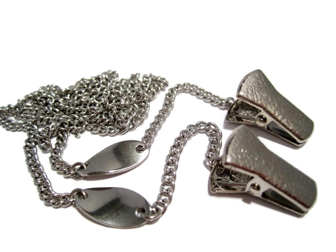 Twisted Oval Chain Eyeglass Holder Eyeglass Holder with Clip | Etsy