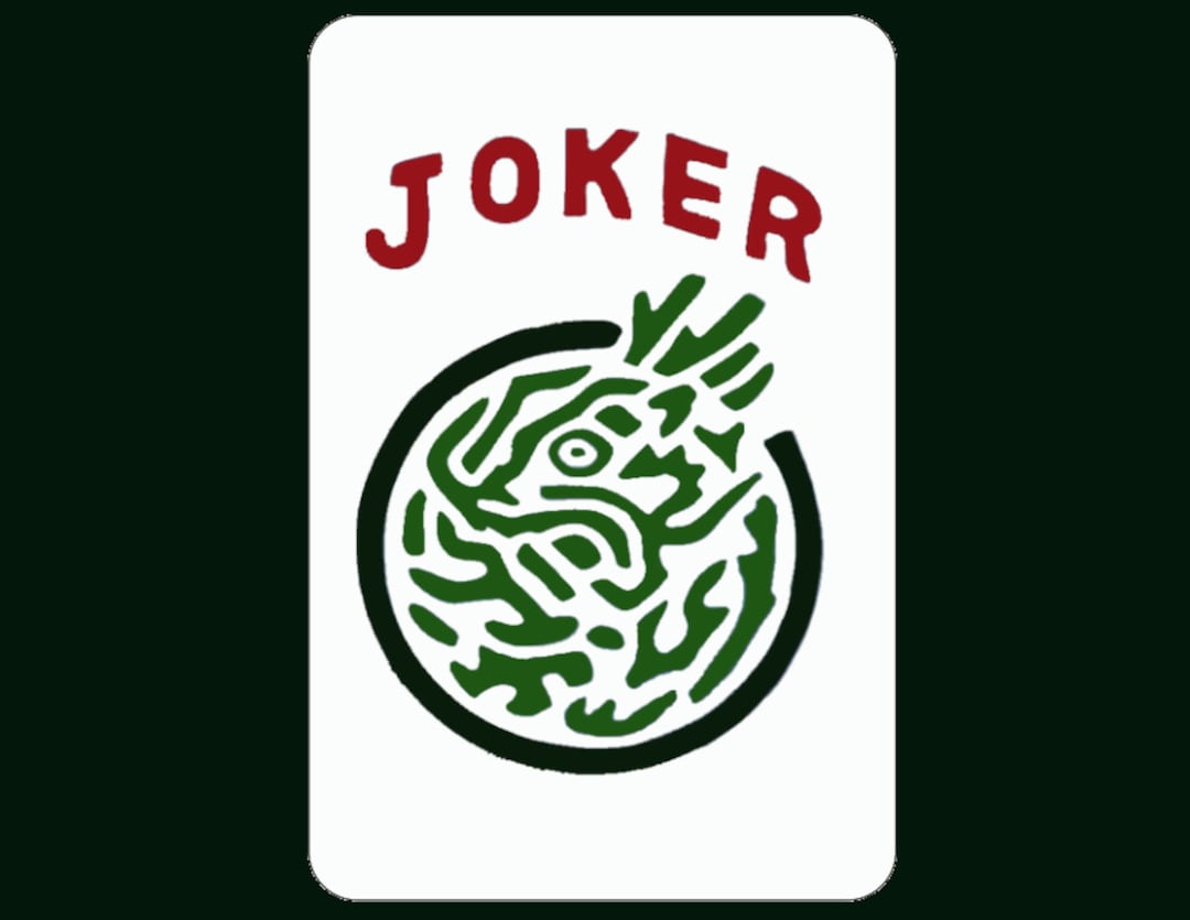 Mah Jongg Jong Mahjong 10 Joker Stickers Dragon - Set #950b ** Free ...
