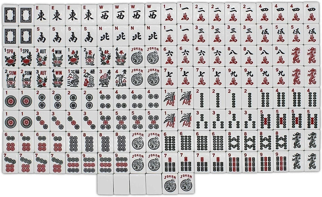Mah Jongg Jong Mahjong Tile Matching Service - Only for Moderm White ...