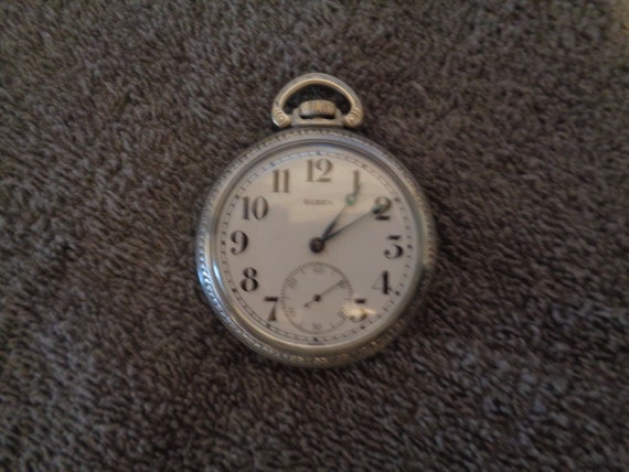 Pocket Watch/Buren Grand Prix/Vintage - Gem