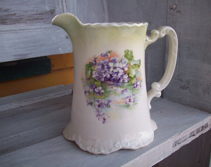 Homer Laughlin Vintage Hudson Pitcher - Etsy