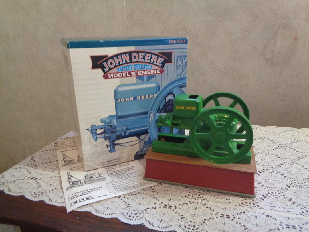 John Deere Model 'E' Engine/battery Operated 1/6 Scale - Etsy