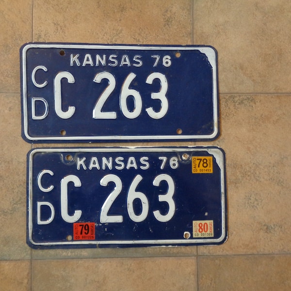 1976 License Plate - Etsy