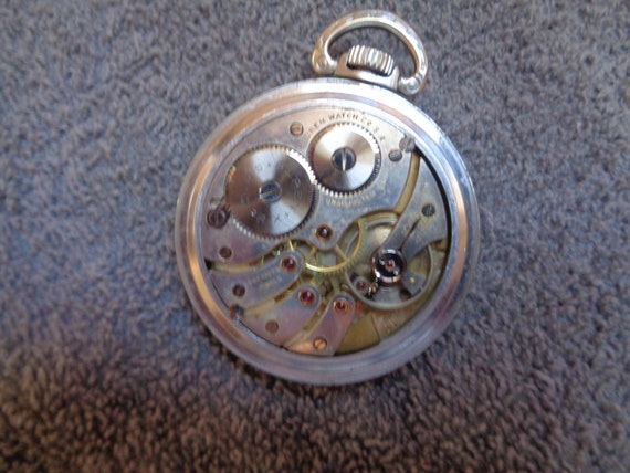Pocket Watch/Buren Grand Prix/Vintage - Gem