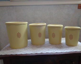 Sunburst Tupperware - Etsy