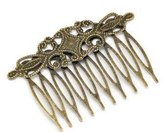 Fancy hair combs | Etsy