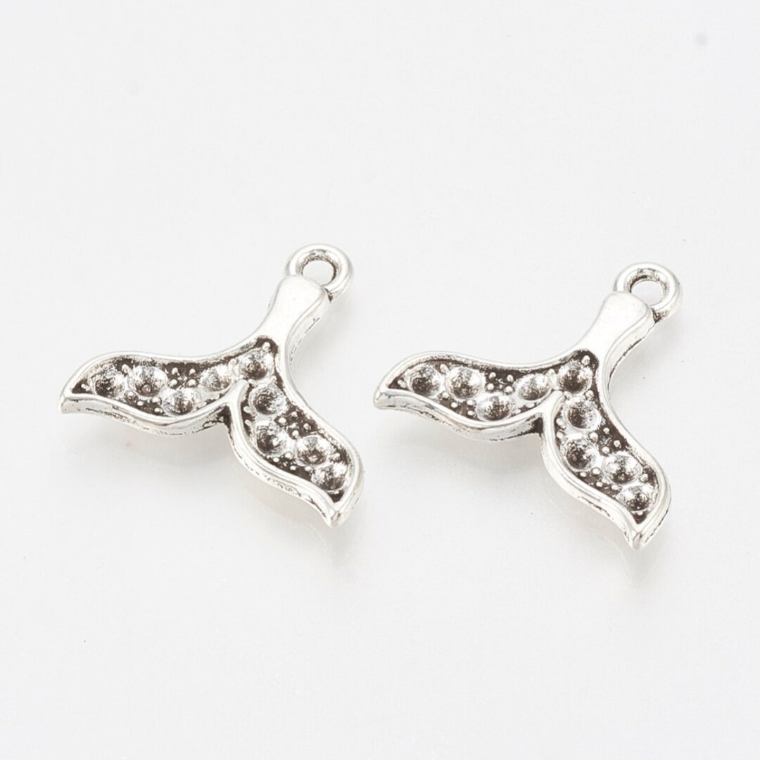 5pc 20x19mm Mermaid Fishtail Metal Rhinestone Setting Pendants-10926 - Etsy