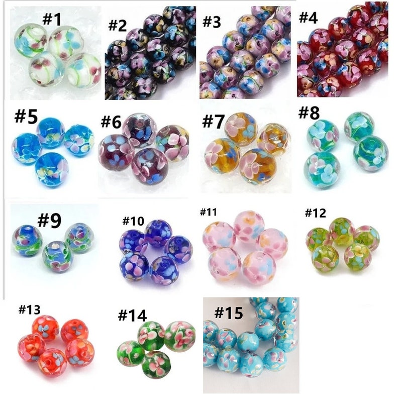 Lampwork Glass Beads - Etsy