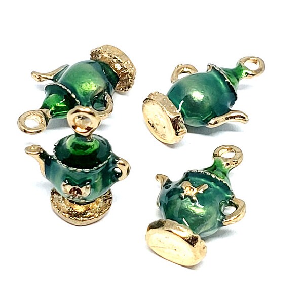 Tea Pot Charms - Etsy