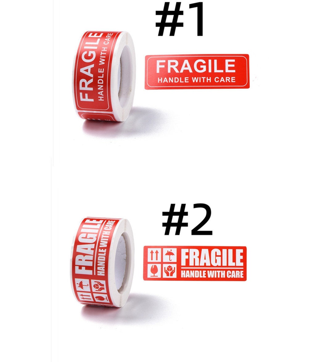 30pcs "fragile Handle With Care " Stickers 2.95x2.48" -pls Pick a ...