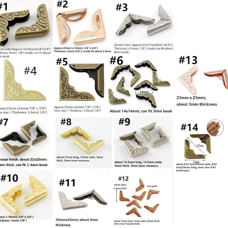 Metal Corners - Etsy