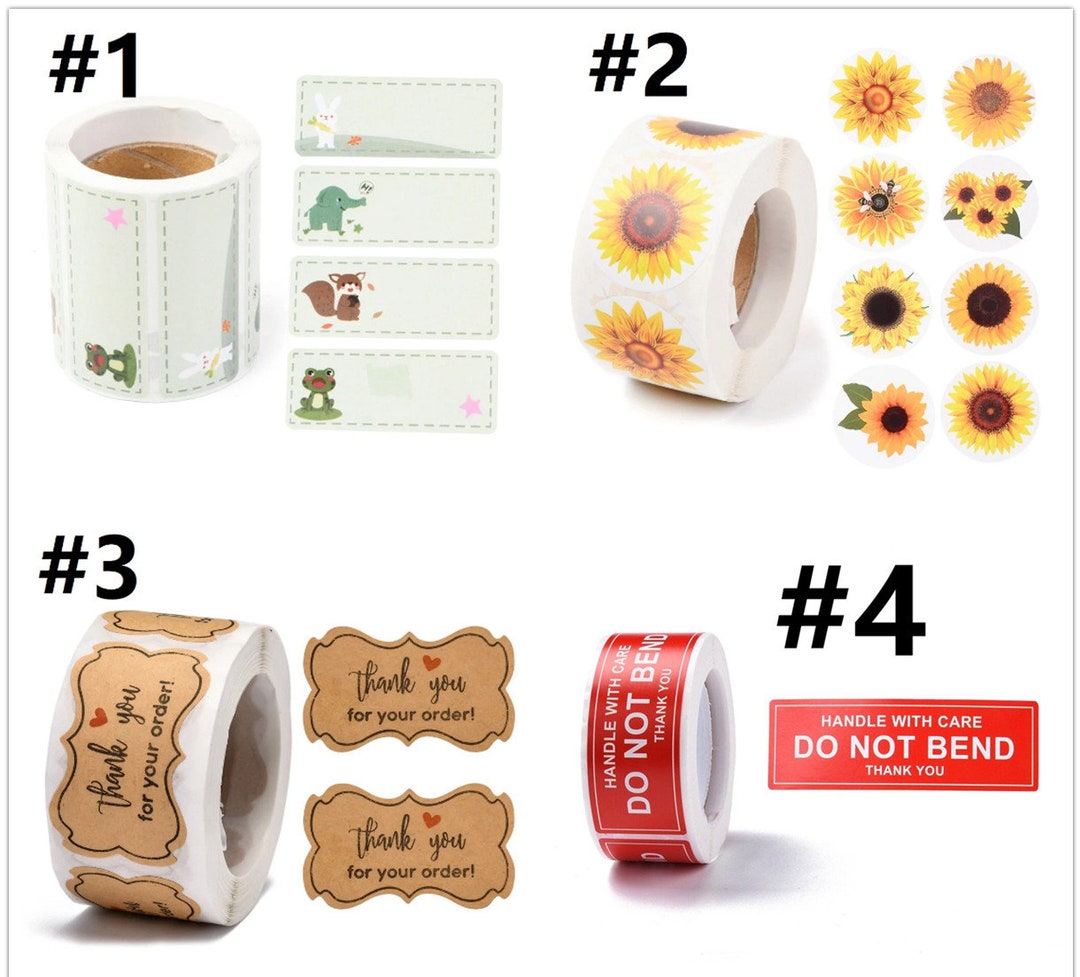 1 Roll Assorted Theme Stickers-pls Pick a Style - Etsy