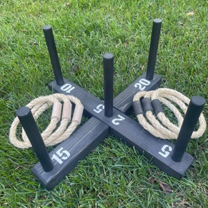 Rustic Ring Toss Outdoor Yard/lawn Game With 6 Rings - FREE U.S ...