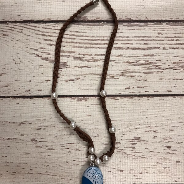 Moana Necklace With Heart - Etsy