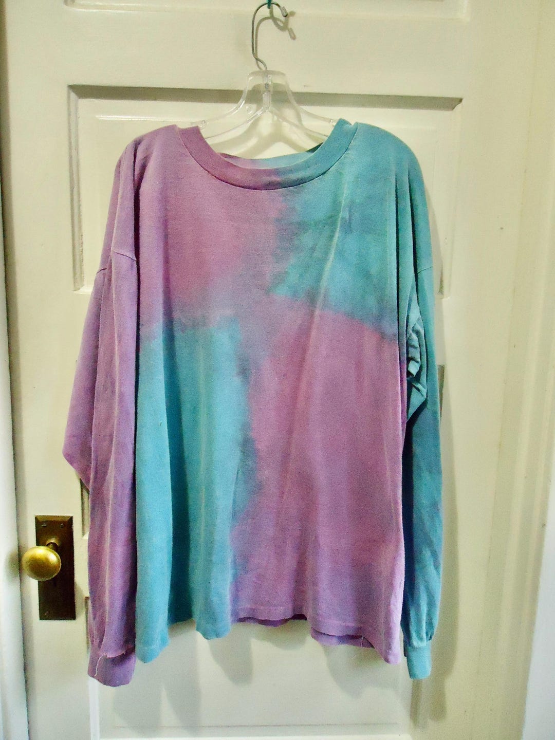 Vintage 90s GENERRA HYPERCOLOR Long Sleeved Cotton Heavyweight T Shirt ...