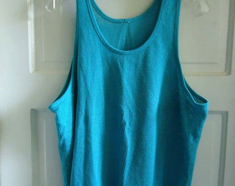 Turquoise Tank Top - Etsy