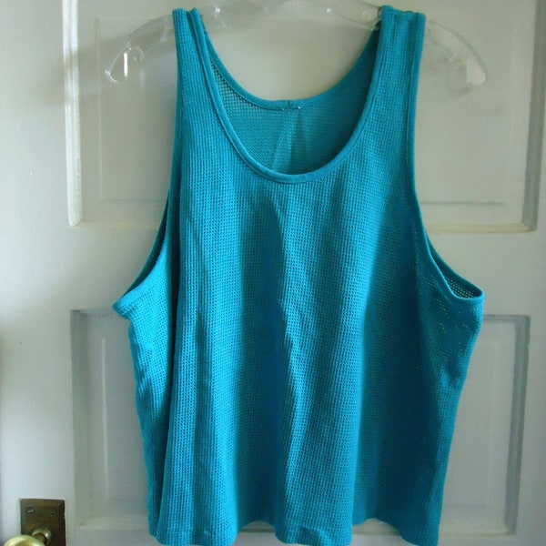 Turquoise Tank Top - Etsy